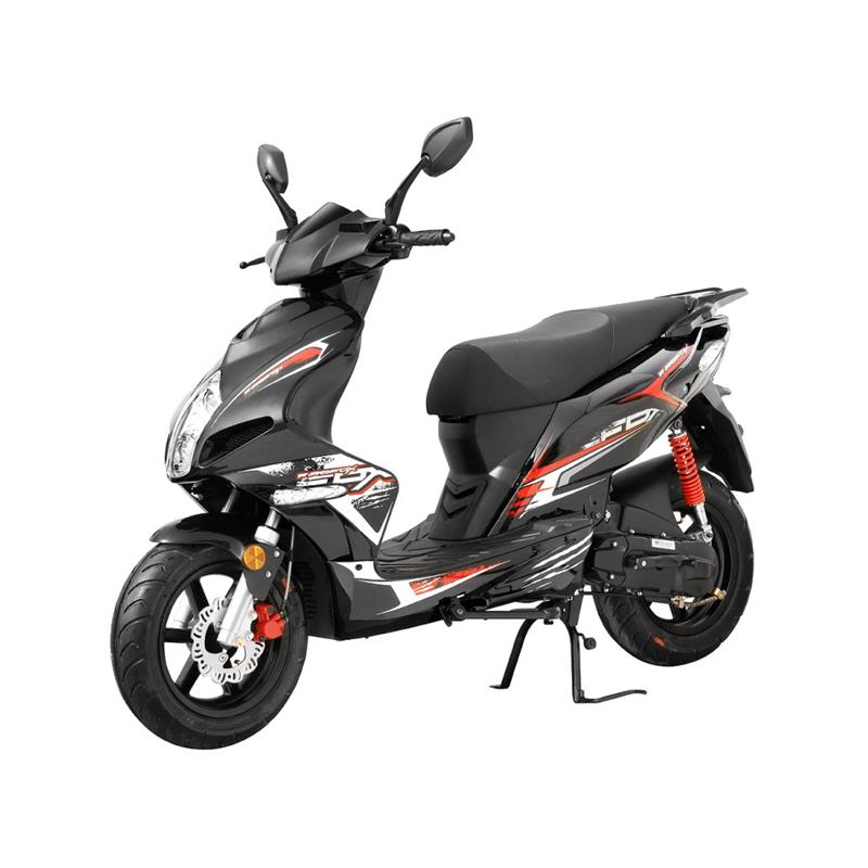 SKUTER LONGJIA FIREFOX 45 km/h 4T ČRN